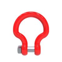 China SLR479 Bolt Type Dee Bow Shackle - 19mm to 25mm Sizes with 13.6T to 24.8T Load Capacity for sale