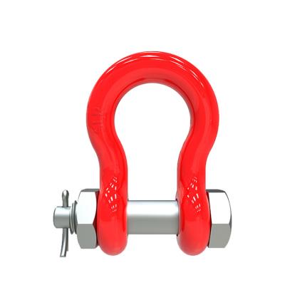 China SLR620-CARBON Bow Shackle - Forged Alloy Steel Lifting Component with 0.75-4.75T WLL Capacity for sale