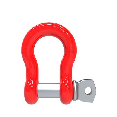 China SLR621 Bolt Type Dee Bow Shackle - 5T to 9.5T Working Load Limit - Alloy Steel Construction for sale