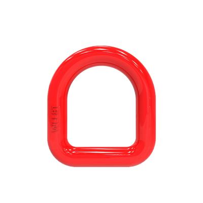 China SLR035 G80 Welded D Ring - 2.5T to 8T Working Load Limit, Alloy Steel Forged Lifting Component for sale