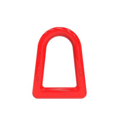 China Forged D Ring SLR467 2.5T WLL Alloy Steel Lifting Point for Web Sling and G80 Chain for sale