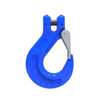 China SLR1004-G100 Clevis Sling Hook with Cast Latch - 1.4 to 19 Ton WLL - Forged Alloy Steel Construction for sale