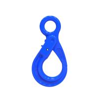 China SLR1005-G100 Self-Locking Hook - Forged Alloy Steel Lifting Component with 1.4-19T WLL Capacity for Web Slings & G80 Chains for sale