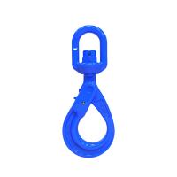 China SLR1007-G100 Swivel Self-Lock Hook - 1.4 to 19 Ton WLL Forged Alloy Steel Lifting Hook for sale