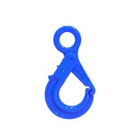 China SLR1016-G100 Special Eye Selflocking Hook 2.5T WLL Forged Alloy Steel for sale