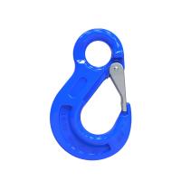 China SLR1003-G100 Eye Slip Hook with Cast Latch - 1.4T to 39.3T Working Load Limit - EN818-2 Certified for sale