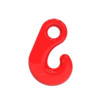 China SLR228 Heavy Winch Hook Forged Alloy Steel 28mm 2.5x Proof Test 20000 Cycles Fatigue for sale