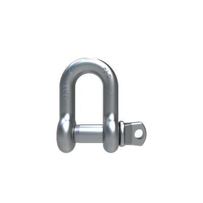 China SLR365 High Strength Screw Pin Dee Shackle 2T WLL Forged Alloy Steel Quenched Tempered for sale