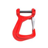 China Clevis Webbing Sling Hook SLR016-G80 2.2T WLL Forged Alloy Steel for sale