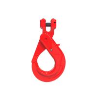 China SLR248 Italy Type Clevis Self Locking Hook 2T WLL Forged Alloy Steel G80 Chain for sale