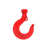 China SLR261 Block Hook 1.5T WLL Forged Alloy Steel G80 Chain Web Sling for sale
