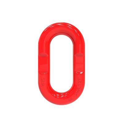 China Forged Link SLR411 Super Alloy Steel Quenched Tempered 1T to 20T WLL for Web Sling G80 Chain for sale