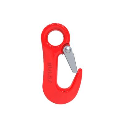 China SLR455 Tow Hook 3.5T Forged Alloy Steel Lifting Hook for G80 Chain EN818-2 for sale