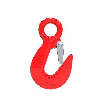 China SLR460 Tow Hook Forged Alloy Steel 2.5T WLL Lifting Hook G80 Chain Compatible for sale