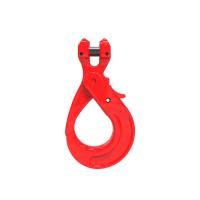 China SLR489-G80 Self Locking Hook 3.2T WLL Forged Alloy Steel Lifting Hook for sale