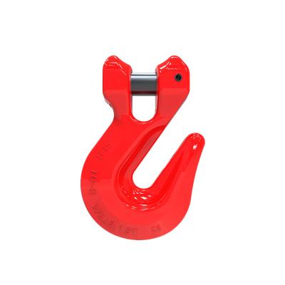 China SLR686 Clevis Grab Hook 3/8 3.15T WLL Forged Alloy Steel G80 Chain for sale