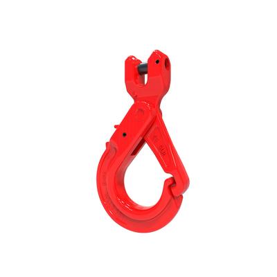 China SLR771 Clevis Self Locking Hook 2.5T WLL Forged Alloy Steel G80 Chain for sale