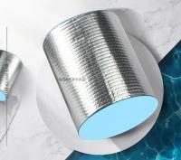 China Adhesive Butyl Rubber - Aluminium Waterproof Tape - Various Sizes - UV Resistance Yes for sale