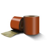China Grey Adhesive Aluminium Butyl Rubber Tape For Construction Surface Flashing for sale