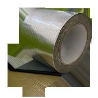 China Grey Adhesive Aluminium Butyl Rubber Tape For Construction Surface Flashing for sale