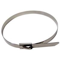 China Self Locking Zip Cable Ties 316 Stainless Steel 7.9mm Width 0.25mm Thickness for sale