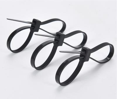 China 14.5 inch Strong Nylon Cable Tie Self Locking black Adjustable Cable Straps for sale