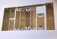 China Nature 304 SS Cable Tag Plate Polished Engraving Stainless Steel Marker Plate for sale