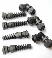 China IP68 Waterproof Electrical Gland Connectors Flex Spiral Cable Gland Strain Relief for sale