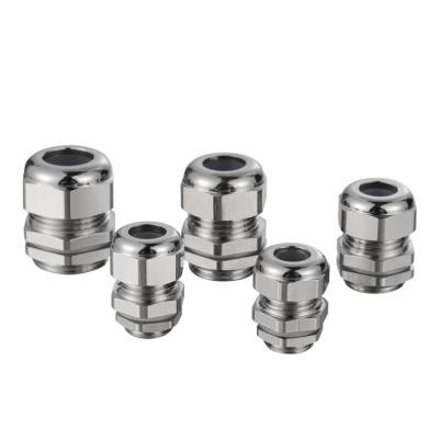 China NPT 3/4 Rubber Brass Cable Gland IP68 Metal PG Explosion Proof Waterproof for sale