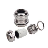 China P68 SS304 Stainless Steel Cable Gland GlPG Type Metric Size NPT Thread Waterproof for sale