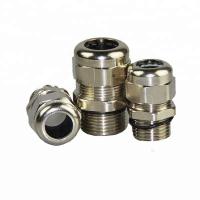 China NPT 3/4 Rubber Brass Cable Gland IP68 Metal PG Explosion Proof Waterproof for sale