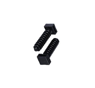 China Masonry Mounts Cable Tie Accessories 8mm Wall Knock In Plug Cable Tie Holders for sale
