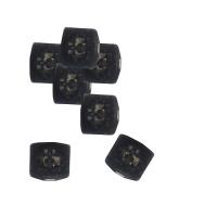 China 12.7mm Black Cable Tie Buckle PV Edge Wire Organizer Weather Resistant for sale