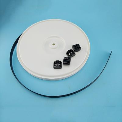 China Plastic Stainless Steel Alloy Flexible Cable Clamp 1/2 Inch Wire Bundle Clamps for sale