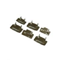 China Heavy Duty Teeth Type Stainless Steel Banding Buckles SUS 304 316 3/8 Inch Width for sale