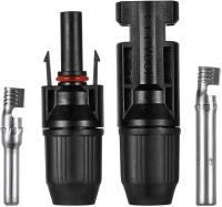 China MC4 Solar Panel Connectors IP67 20A - 30A Rating Current For Solar Energy Systems for sale