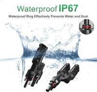 China CE 1500V Solar Panel DC Connector Waterproof IP68 MC4 PV Connector for sale