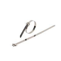 China L Type 304 316 Stainless Steel Cable Zip Ties Straps 10mm 12mm 15mm 19mm Width for sale