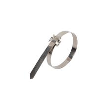 China L Type 304 316 Stainless Steel Cable Zip Ties Straps 10mm 12mm 15mm 19mm Width for sale