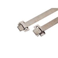 China L Type 304 316 Stainless Steel Cable Zip Ties Straps 10mm 12mm 15mm 19mm Width for sale
