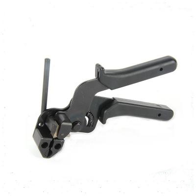 China LQG Stainless Steel Cable Tie Tool Metal Zip Tie Clamp For Tighten And Cutting for sale