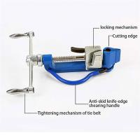 China Stainless Steel Cable Strap Gun Tensioning Tool Hand Metal Bending Clamp for sale