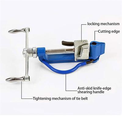 China Stainless Steel Cable Strap Gun Tensioning Tool Hand Metal Bending Clamp for sale