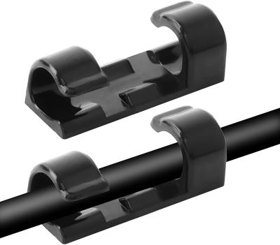 China Adjustable Cable Tie Accessories Self Adhesive Cable Management Clips 7mm for sale
