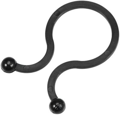 China 100PCS Cable Holder Organizer Decoration Light Clips Cord Management Nylon 66 for sale