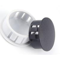 China PE Black Plastic Hole Plugs Pressure Caps 30mm SKT30 ROHS Certified for sale