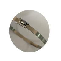 China 304 316 Stainless Steel Zip Tie Naked Snap Strip 14 Inch Length for sale