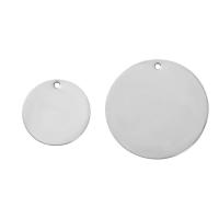 China Round SS316 Cable Marker Plate Corrosion Resistance Stainless Steel ID Tag for sale