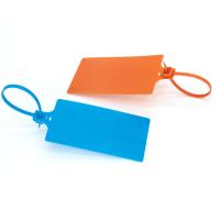 China 250mm Plastic Security Seal Tamper Proof Big Flag For Luggage Bag for sale