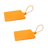 China PP Numbered Barcode Plastic Security Seal 370MM Industrial For Container for sale